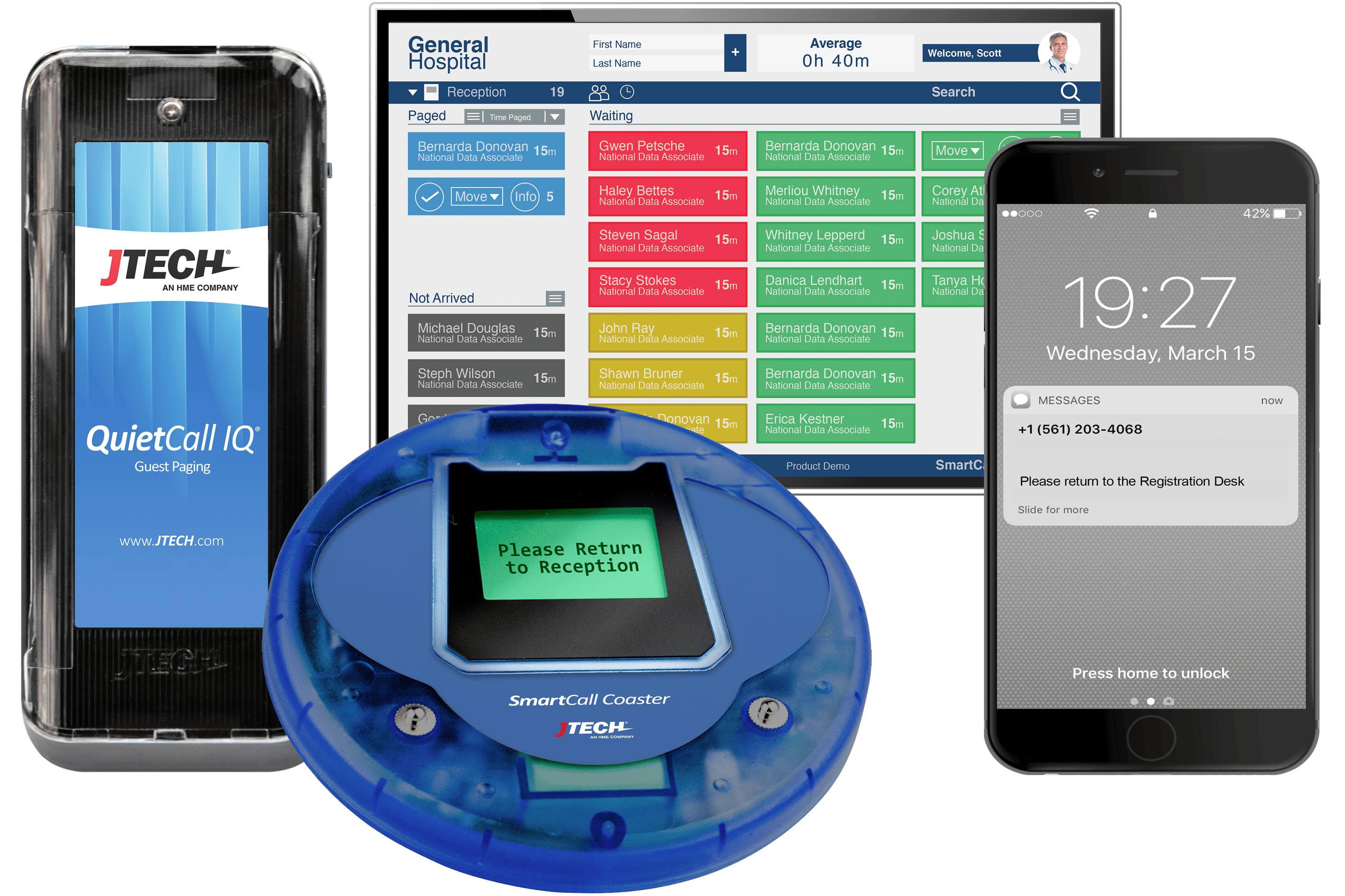 Healthcare & Hospital Paging System, Medical Pagers | JTECH